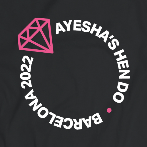 Over 30 Personalised Hen Designs | 48 Hour Printing | Last Night of Freedom