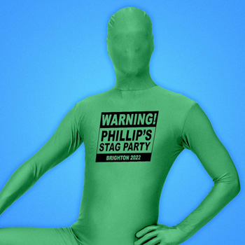 Personalised Stag Do Products | T-Shirts, Sashes, Badges & Morphsuits ...