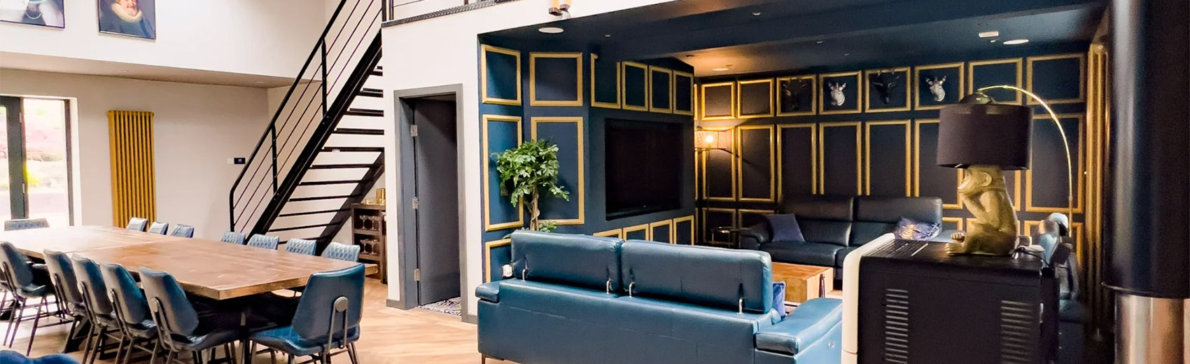 Tyne House | Near Newcastle | Party House with Two Hot Tubs | Sleeps 18