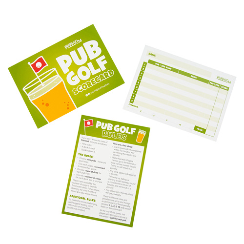 Pub Golf Game - £1.99 - 50+ In Stock - Last Night of Freedom