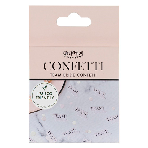 Team Bride Paper Confetti - £1.99 - 1 In Stock - Last Night of Freedom