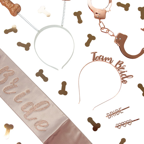 Rose Gold Team Bride Headband - £3.99 - 19 In Stock - Last Night of Freedom