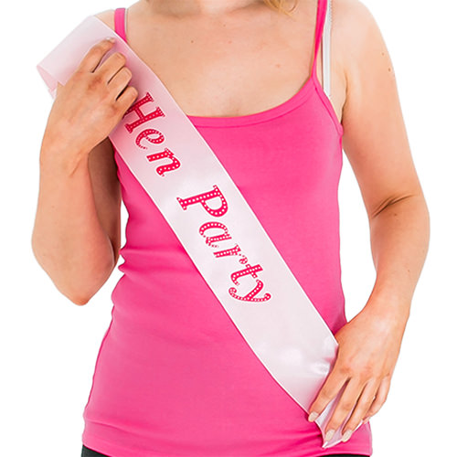 Hen Do Sash - £0.49 - 50+ In Stock - Last Night of Freedom
