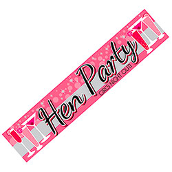 UK's Biggest Selection of Hen Night Banners - 24 to choose from - Last ...