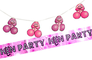Hen Night Decorations - Banners, Balloons and Loads More - Last Night ...